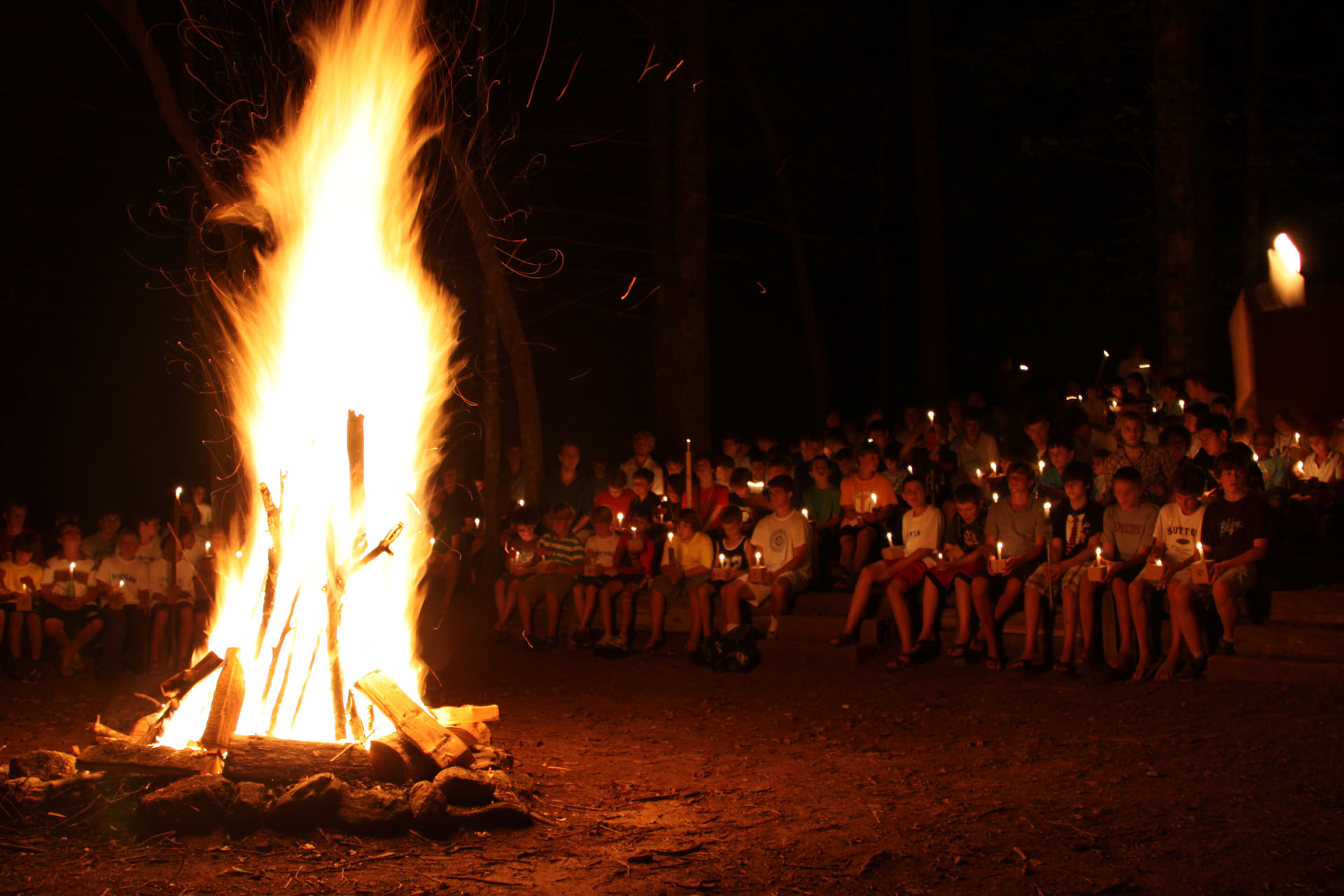 A Fire Made From Scratch